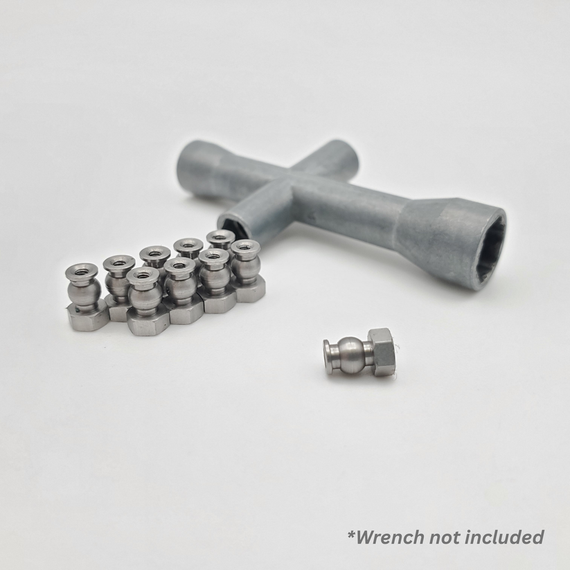 M1.4 Threaded Pivot for SCX24 - 10 Pack – Robskii Fabrication
